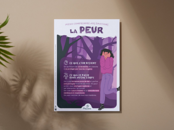 Affiches pédagogiques : les émotions - Mouvance Editions